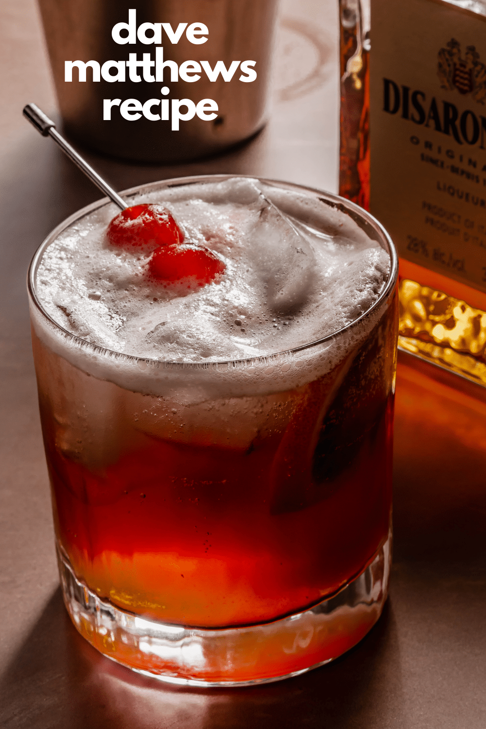 Dave Matthews Drink - Maritime Glutton